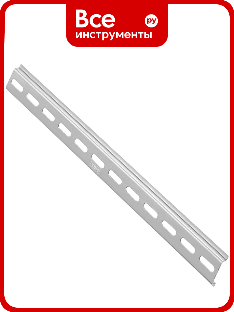 DIN-рейка TDM ELECTRIC (200см) оцинкованная SQ0804-0018, X000d предназначены для установки в корпусах электрощитов