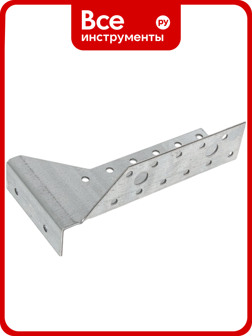 Опора балки РК груп Правая 25x145x76 РК000002119, стальная конструкция, цинковое покрытие, правый тип установки