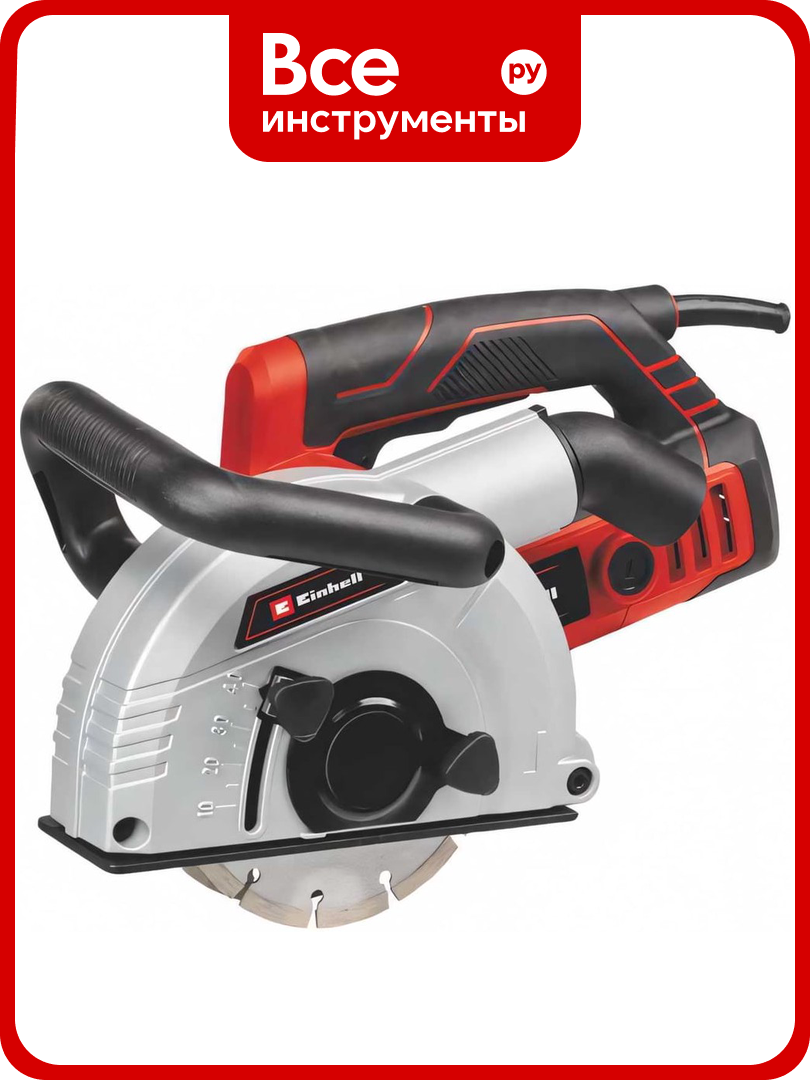 Штроборез Einhell TE-MA 1700, 1700Вт, 150мм, штроба 38x40мм, 4 алм. круга, сумка