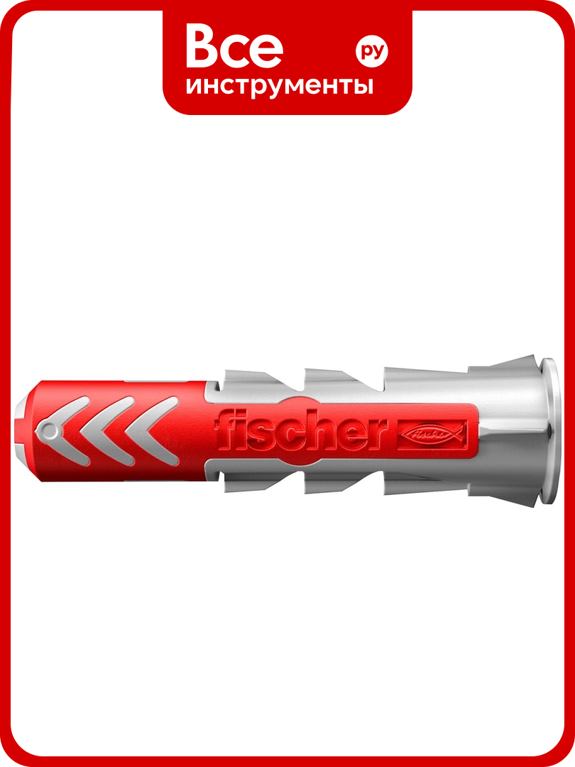 Дюбель Fischer DUOPOWER 5x25 (100 шт.) 577275, Компактная, из нейлона, для бетона, кирпича и гипсокартона, крепление