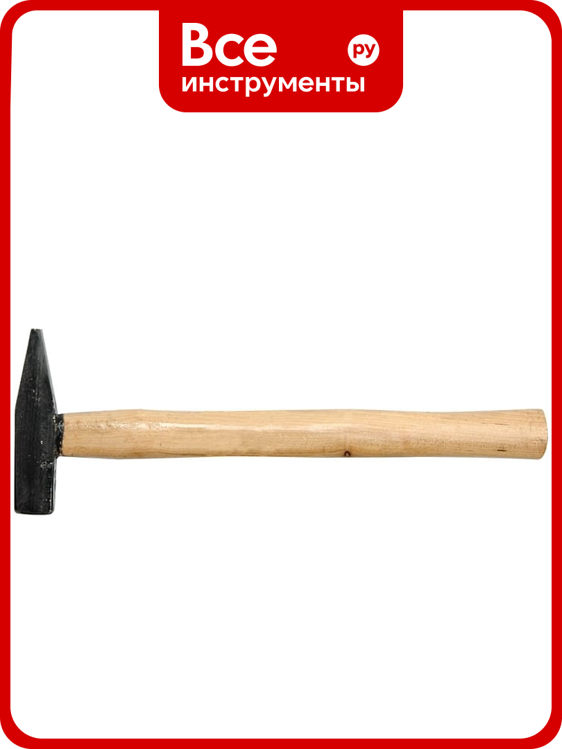 Слесарный молоток TOYA с деревянной ручкой 0,1кг 30010