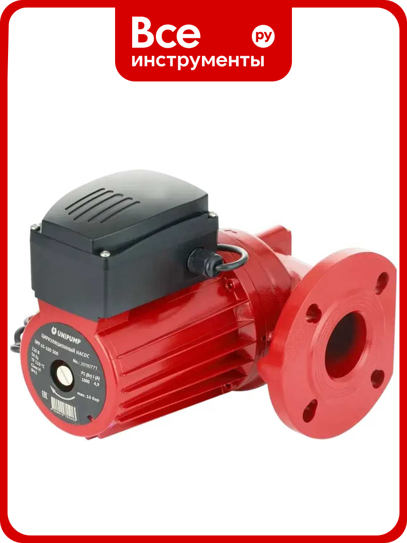 Циркуляционный насос Unipump UPF 65-80 280 16012, нерж, из нержавеющей стали