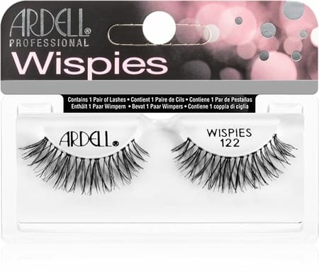 Ресницы накладные Ardell Professional Wispies 122, черный, 1 шт.