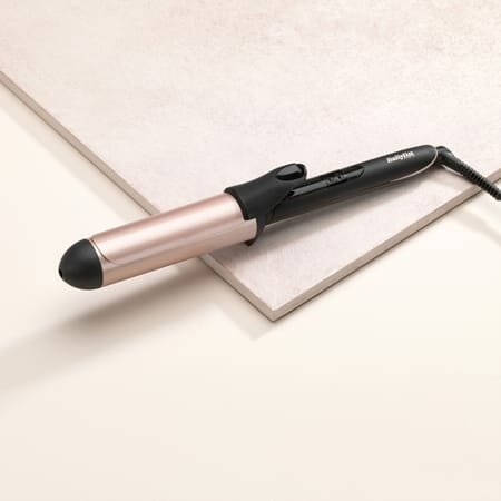 Плойка для завивки волос BaByliss Curling Tong C453E, 38 мм, черный