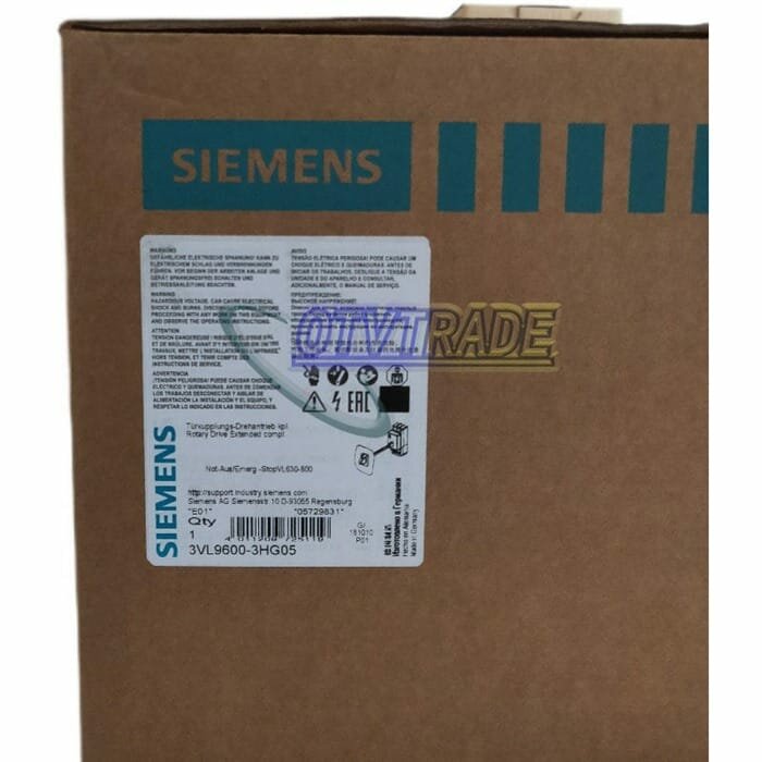 Модуль Siemens 3VL9600-3HG05 3VL9 600-3HG05 3VL circuit breaker
