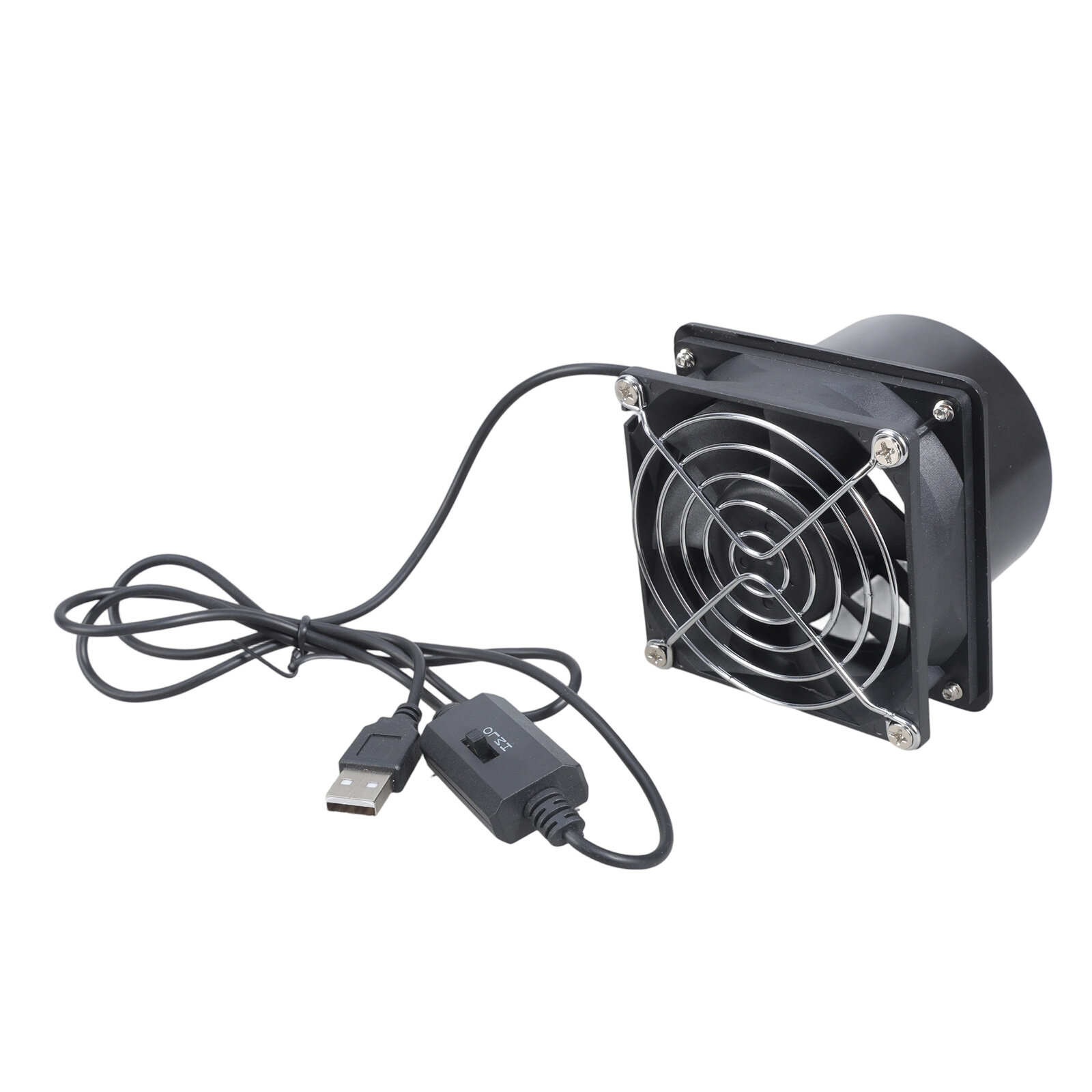 Вытяжной вентилятор USB 5V 3 скорости для кухни, ванной,