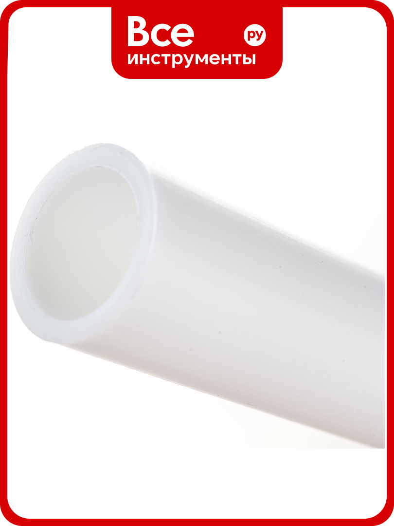 Труба Gigant PP-R белая PN10, Т 20 °С, 20x1.9 мм, 2 м GSG-1