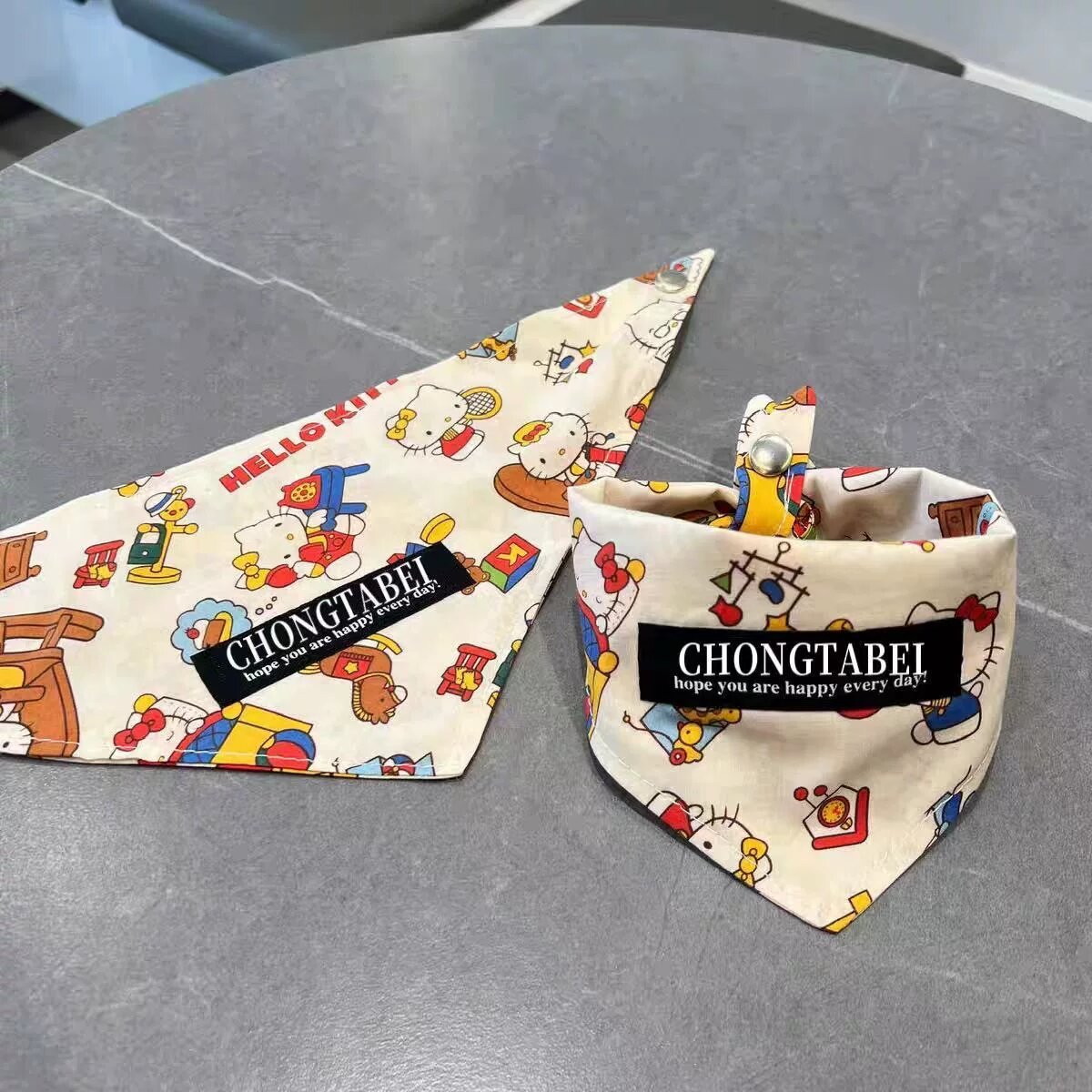 Банданы для кошек и собак, треугольные банданы, розовые шейные платки в стиле мачо, банданы для собак маленьких,