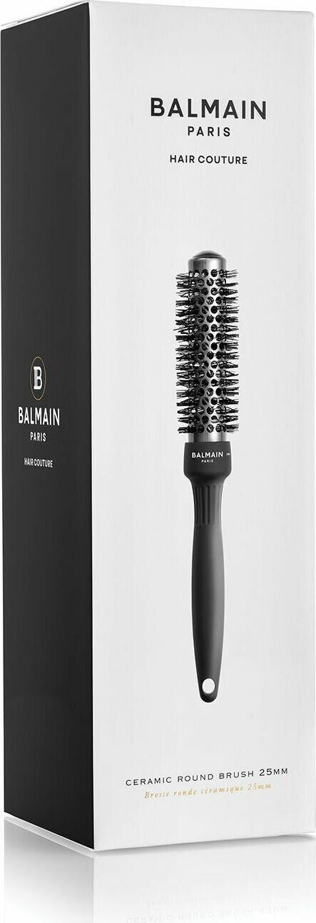 Balmain Керамическая щетка/брашинг диам. 25 мм черная (1 шт.) Professional Ceramic Round Brush 25mm Black 15ml