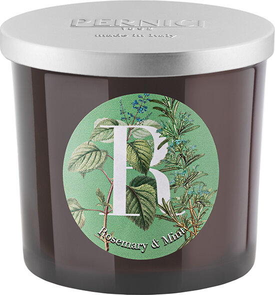 Pernici Свеча ароматическая Elementi "Розмарин и мята" 200 г Elementi Rosemary & Mint 200 20ml
