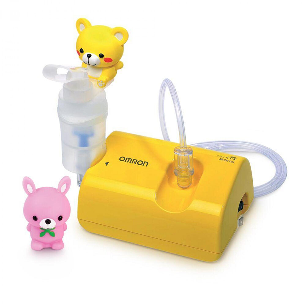 Компрессорный ингалятор (небулайзер) Omron Comp Air NE-C24 Kids, желтый