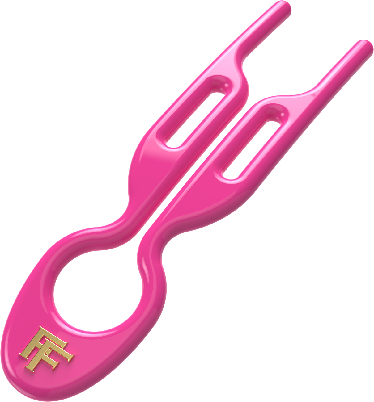 No1 HAIRPIN Шпилька для волос Розовый неон (набор из 3 шпилек) (3 шт.) 250ml