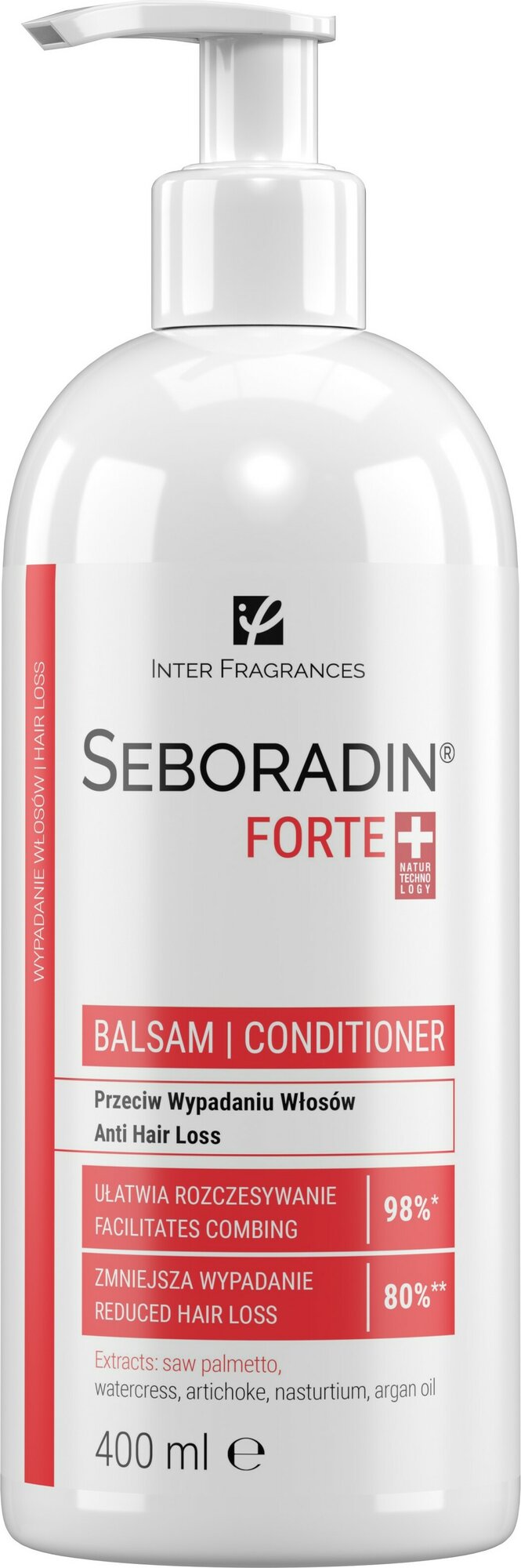 SEBORADIN Кондиционер Seboradin Forte от выпадения волоc 400 мл Seboradin Forte Conditioner 400 250ml