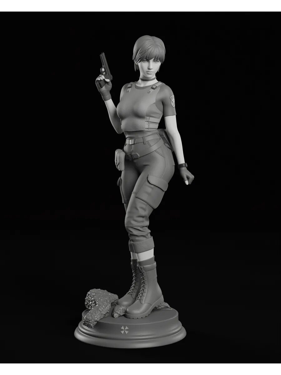 Коллекционная фигурка Rebecca Chambers под покраску 17 см