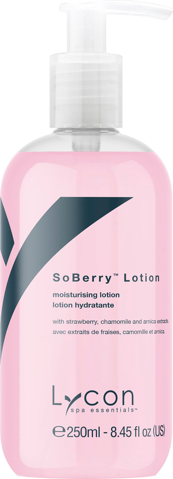 LYCON Лосьон питательный для тела с клубникой SoBerry Lotion 120g