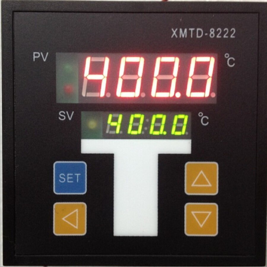XMTD-8222 Умный цифровой термоконтроллер PT100 для печей высокая мощность
