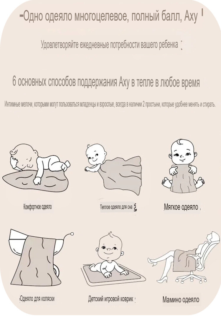 Кондиционерное одеяло, 100*100 см, материал хлопок, подходит для детей, с рисунком медвежонка, 1 штука