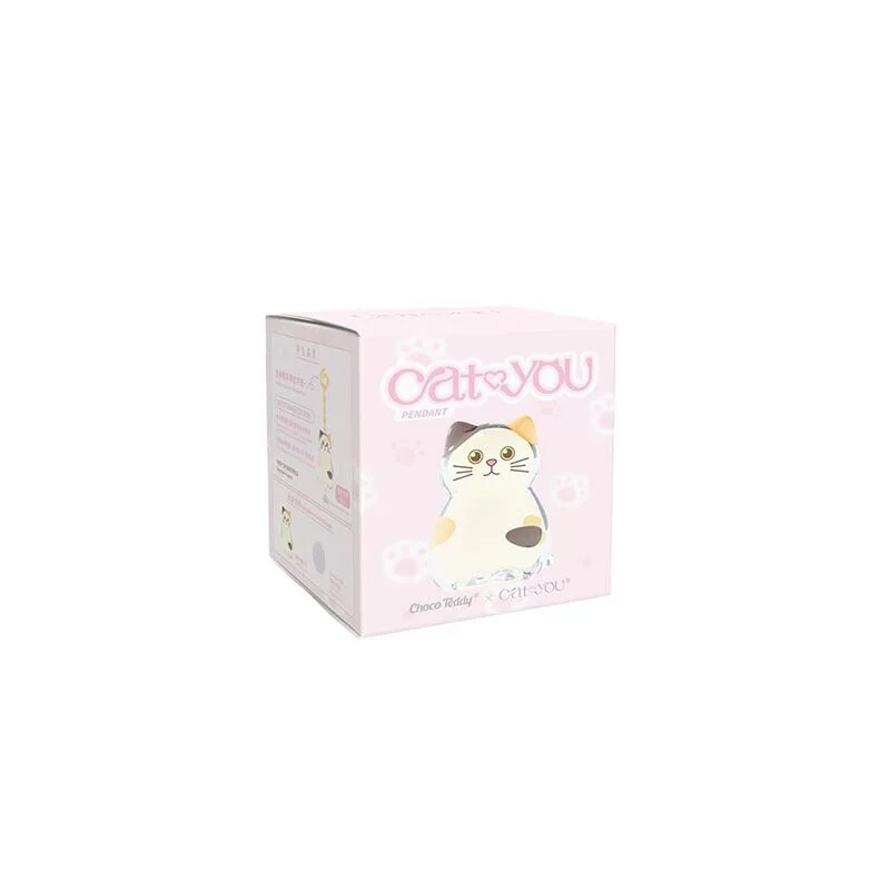 Ключен с котиком от Cat&You: Случайная фигурка в тематическом наборе для сбора шерсти (1 шт) - Коллекционная игрушка