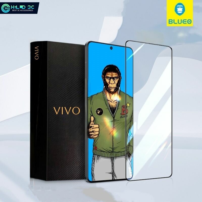 Закаленное стекло BLUEO 2.5D для VIVO X200S, высокая четкость, защита от царапин и жировых пятен