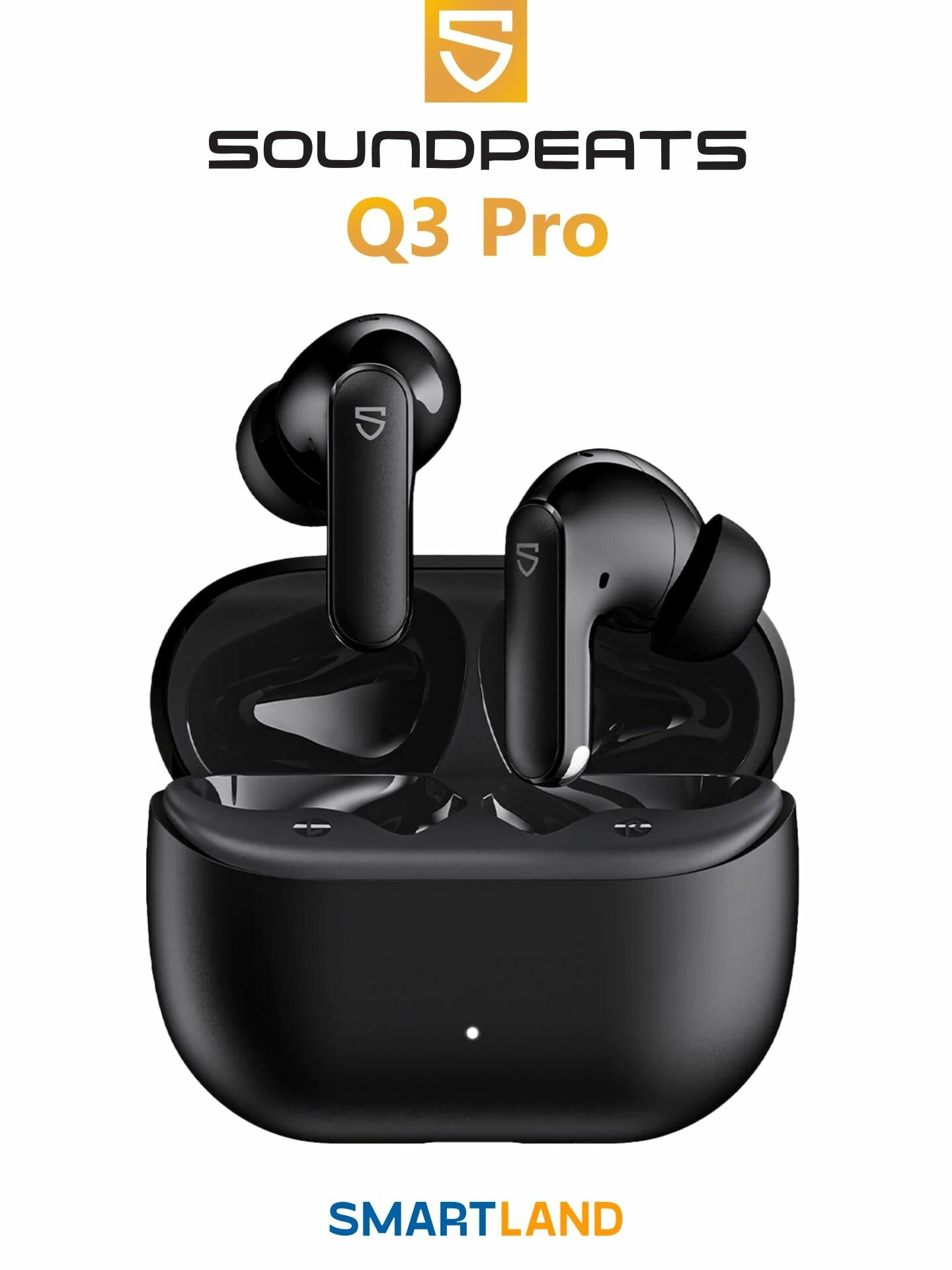 Q3 Pro SoundPeats беспроводные наушники с мощным звуком, шумоподавлением и автономностью до 42 часов