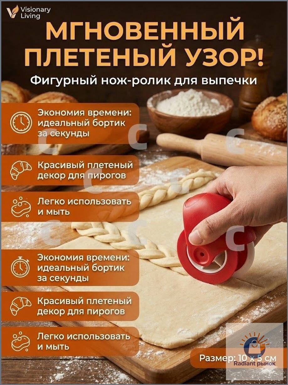 Набор для выпечки, 10 см х 5 см, 1 предм.