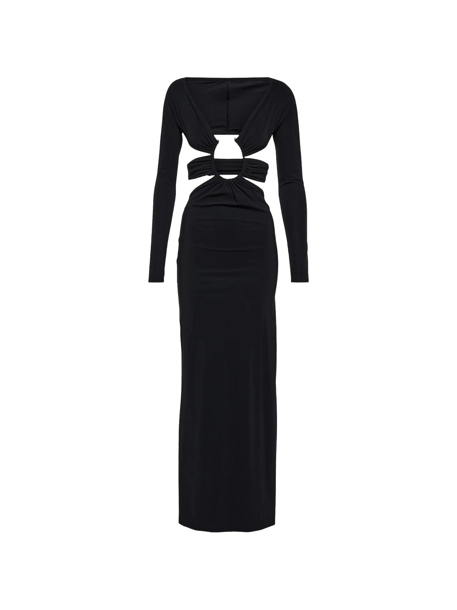 Платье Cut-out ruched maxi dress