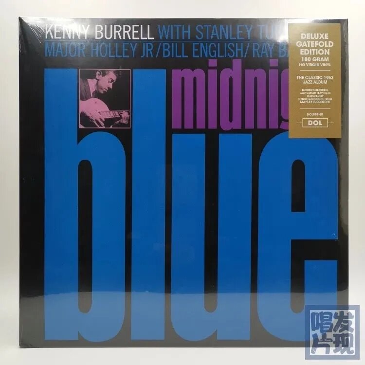 Виниловая пластинка Kenny Burrell Midnight Blue LP, NEW