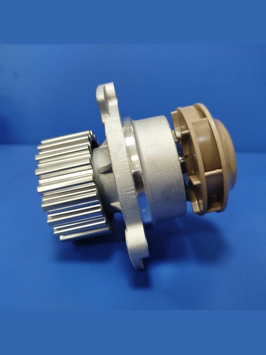 Помпа "LUZAR" для автомобилей ВАЗ 2108-11, 13-15, Калина 8кл, Ока TURBO +15% подача охлаждающей жидкости