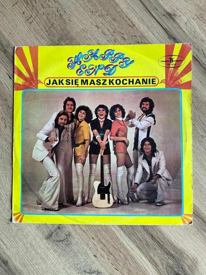 Виниловая пластинка Happy End - 1977 "Jak Sie Masz Kochanie" LP
