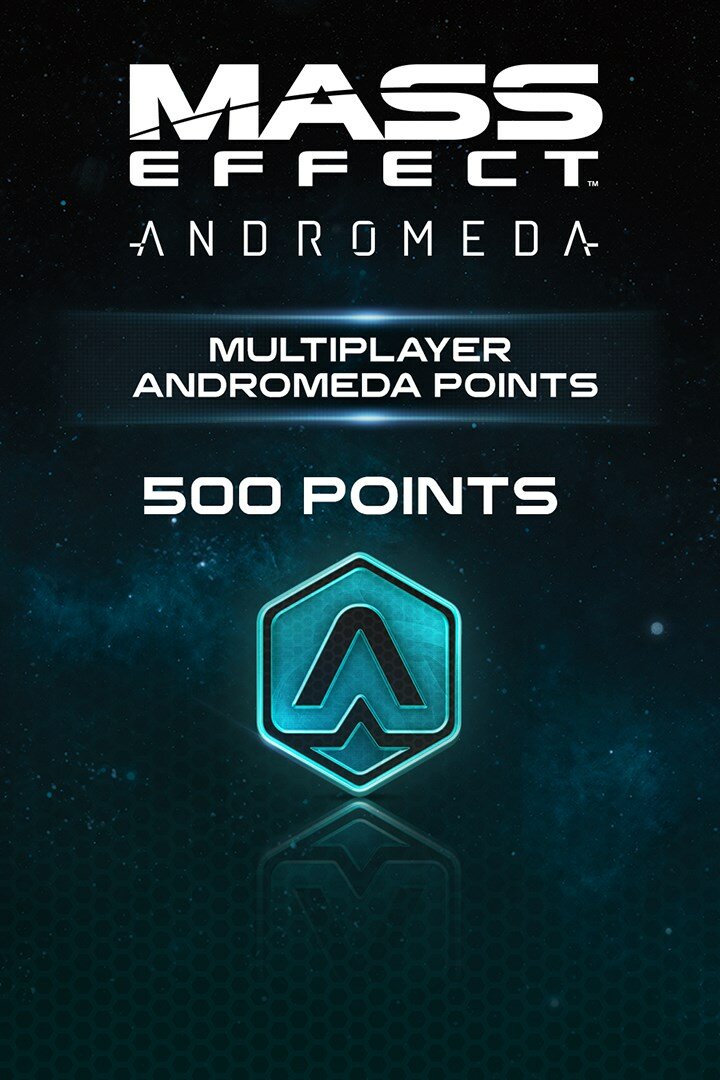 500 Mass Effect™: Andromeda Points — дополнение (DLC) — дополнение (DLC) для Xbox / Microsoft Store · Xbox · цифровой ключ · нужна базовая игра