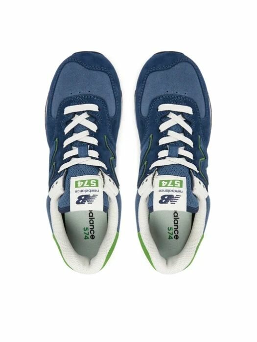 Кроссовки New Balance повседневные, размер RU 40.5 USm 8 СМ 26, синий — фото 1