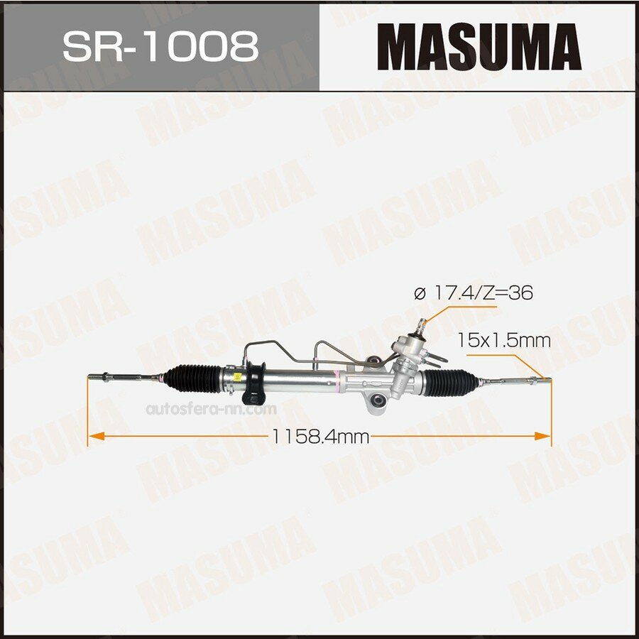 MASUMA SR1008 Рейка рулевая