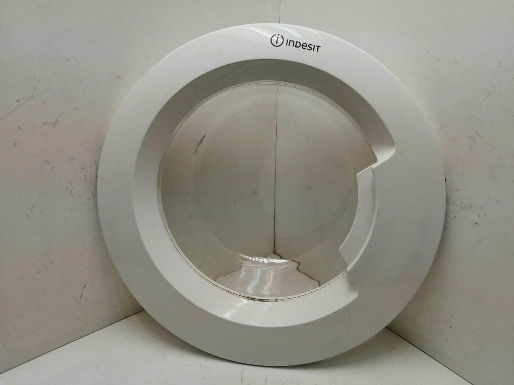 BWSA61051 кт117 Люк в сборе для стиральной машины Indesit BWSA 61051 б/у