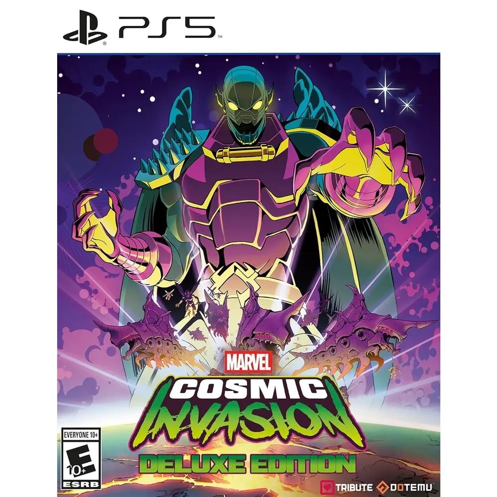 Игра Marvel Cosmic Invasion - Deluxe Edition (PS5, русская версия) Tribute Games Blu-ray диск 12+