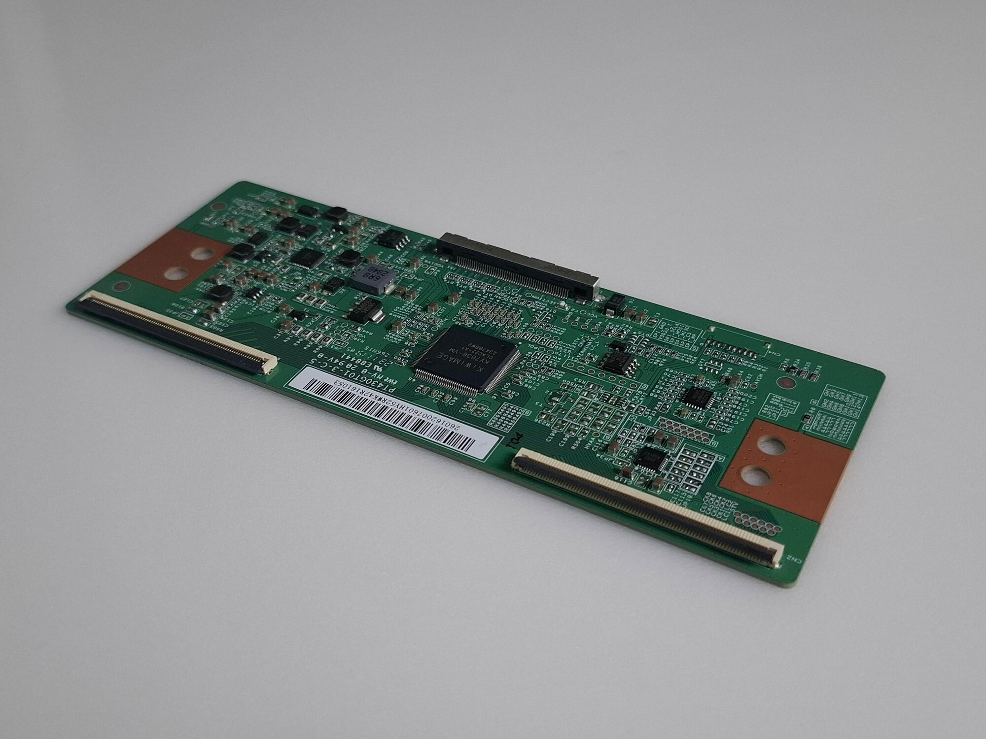 Плата T-Con (PT430GT01-3-C-5), для телевизора Grundig 43GHU7980 P: PT430GT01-3 ver1.2