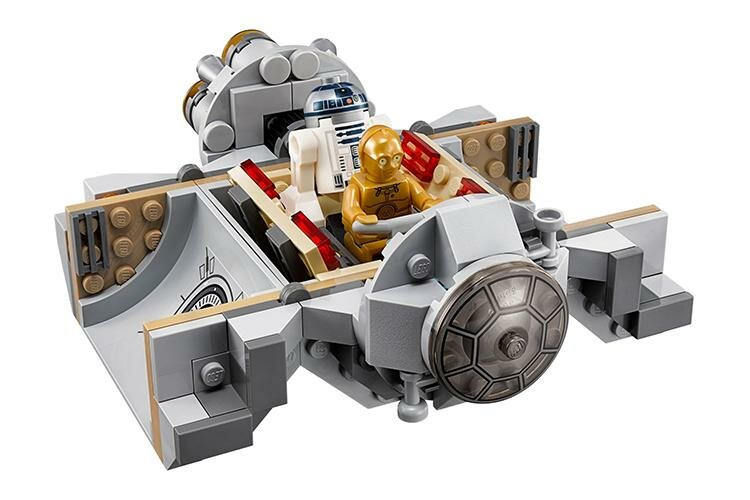 Конструктор унисекс LEGO Star Wars Escape Pod Robots, 197 деталей 75136