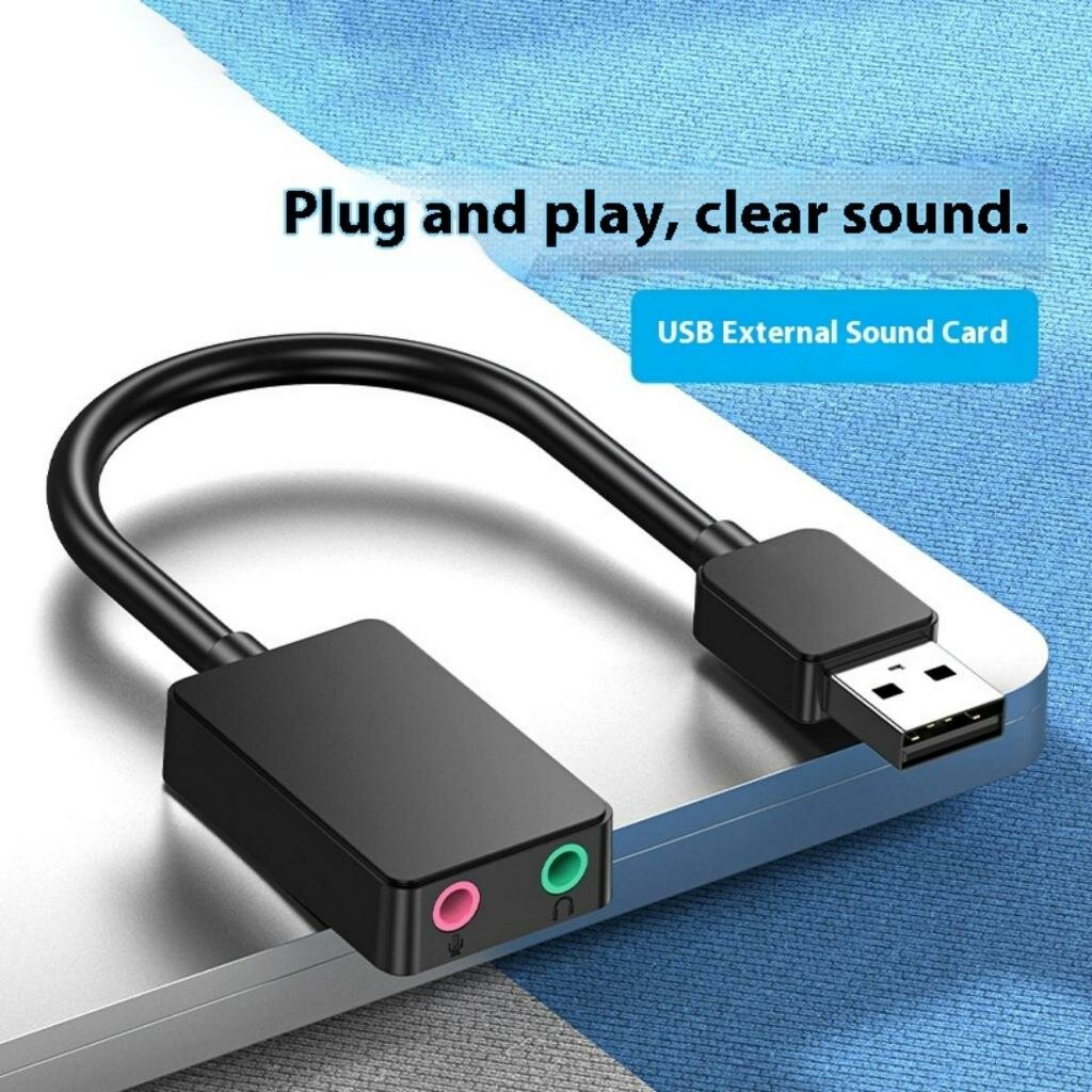Аудиоконвертер USB–3,5 мм — фото 1