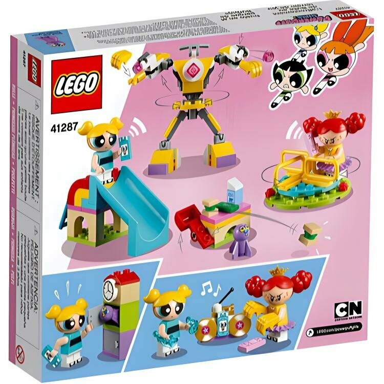 Конструктор унисекс LEGO SuperПончики: Игровая площадка Пузырька, Great Showdown at The Playground, 144 детали, 41287 551985911