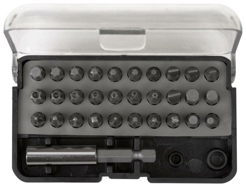 Набор бит 31шт (30шт CrV бит + адаптер с защелкой) FIT 57854