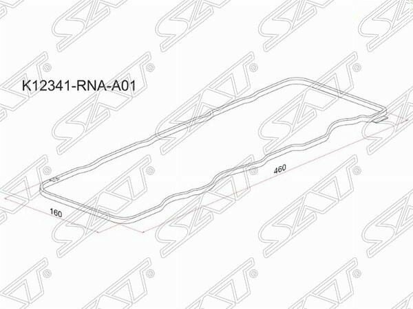 Прокладка клапанной крышки SAT K12341-RNA-A01 HO R18A, R20A 05-
