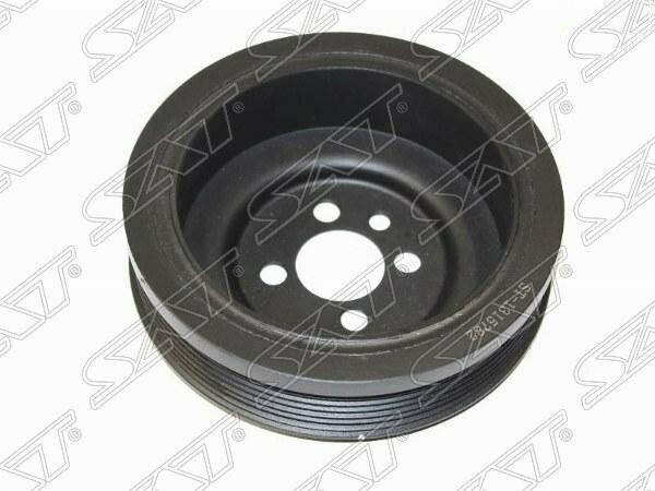 Шкив коленвала SAT ST-1315782 Skoda FABIA 99-14/OCTAVIA 09-15/ROOMSTER 06-15/YETI 10-/VW GOLF 03-15/JETTA 98-11/SKO