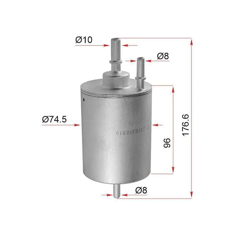 Фильтр топливный SAT ST-4F0201511D Audi A4 00-09 / A6 04-10