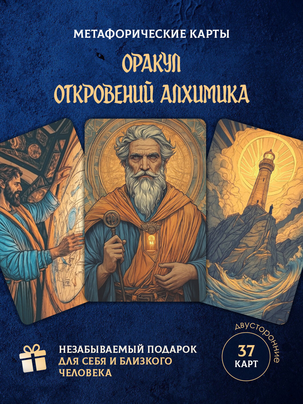 Метафорические карты Оракул откровений алхимика МАК