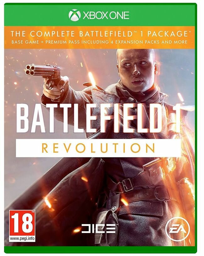 Игра Xbox ONE / Series X: Battlefield 1 Revolution (Диск) (Xbox Series, Xbox One, Русская версия)