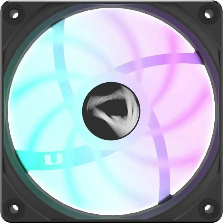 Корпусный вентилятор FORMULA Вентилятор для корпуса PA120R Reverse ARGB 120х120x25 черный 4-pin (PA120R BLACK) Ret