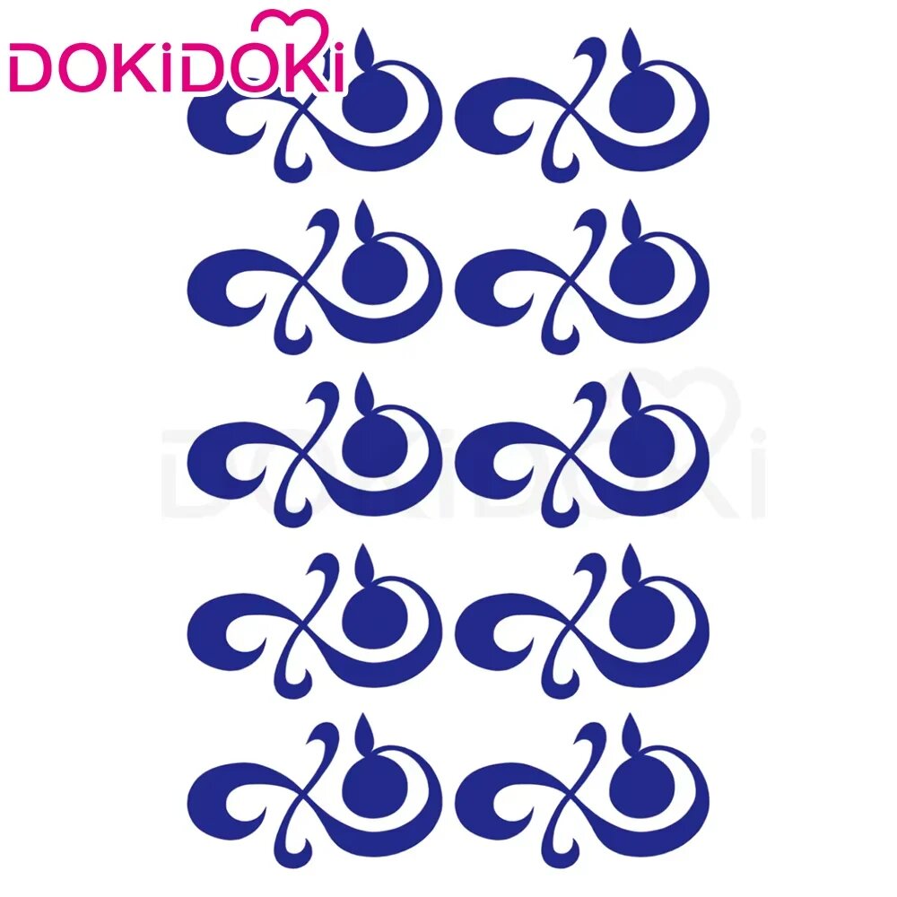 Косплей парик DokiDoki Vivii Namii Tattoo