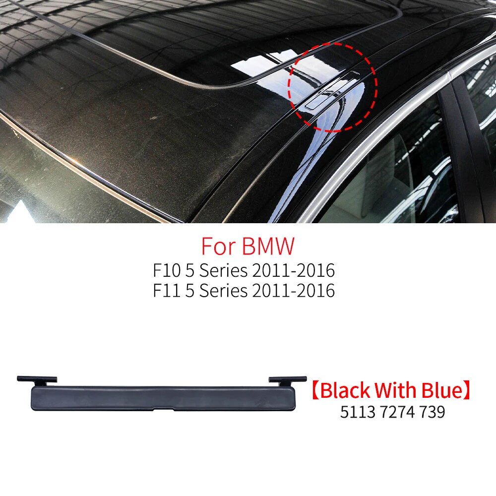 Молдинг крыши для BMW F10 F11 5 серии 2011-2016, Black With Blue, 5113727
