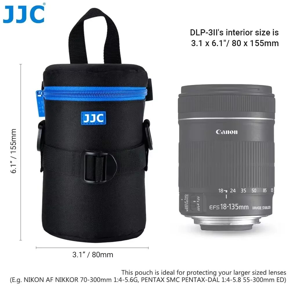 JJC DLP-II чехол для объектива, черный