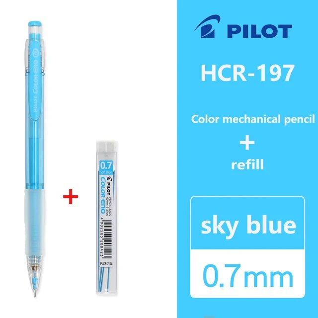 Механический карандаш Pilot Color Eno, 0.7 мм, синий
