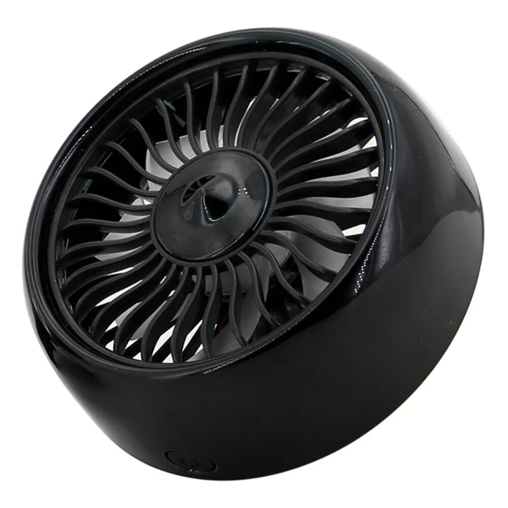 USB Fan Black, автомобильный вентилятор, 3 скорости
